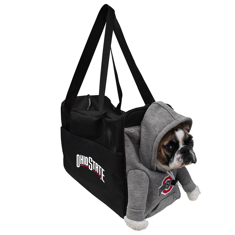 NCAA Ohio State Buckeyes Furry Fan Pet Carrier