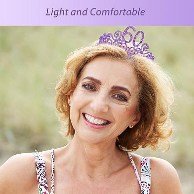 60th Birthday Sash And Tiara For Women