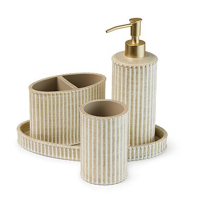 Caro Home Finley Faux Wood Toothbrush Holder