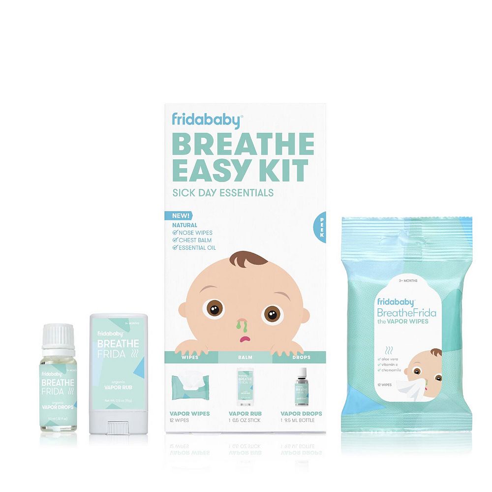 Frida Baby Breathe Easy Kit Sick Day Essentials