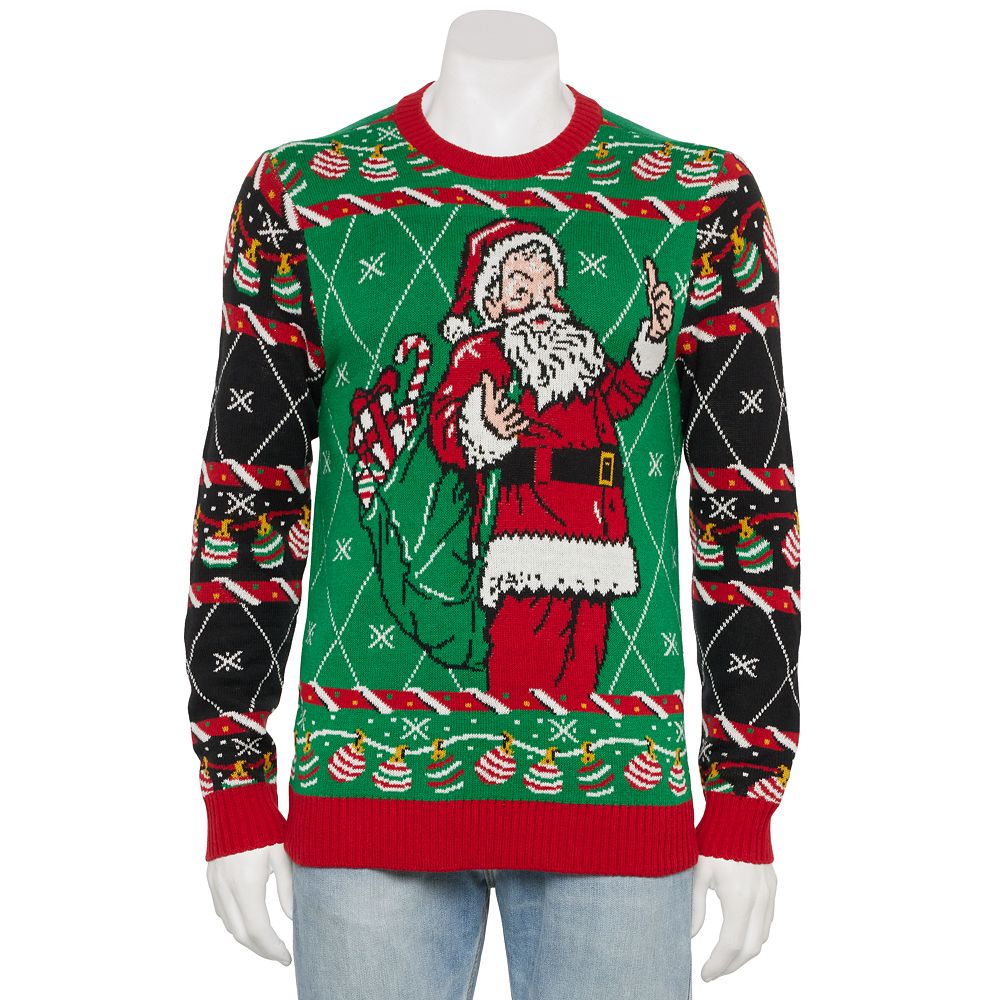 Men's Santa Claus & Decorations Holiday Sweater