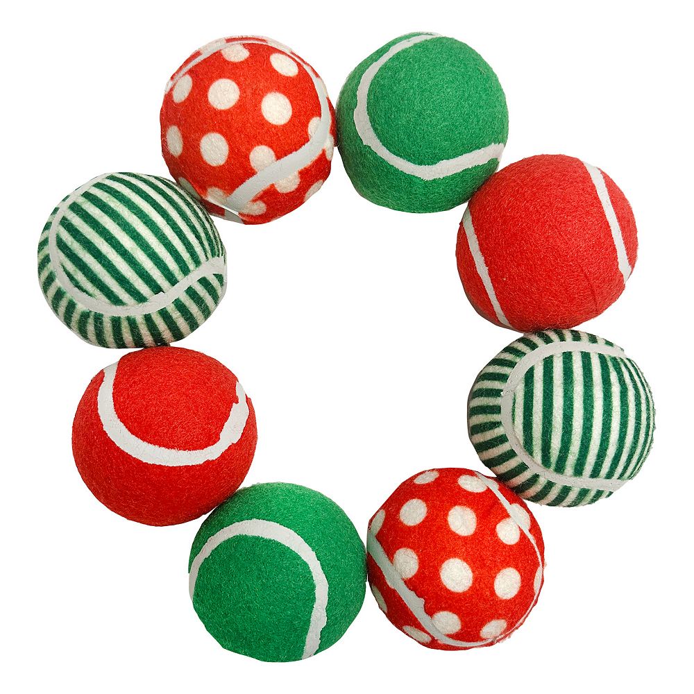 Woof 8-pc. Ball Set in Wreath Box