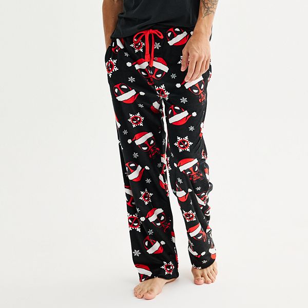 Men's Deadpool Holiday Pajama Pants