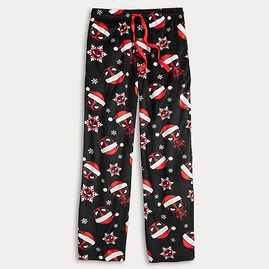 Men's Deadpool Holiday Pajama Pants