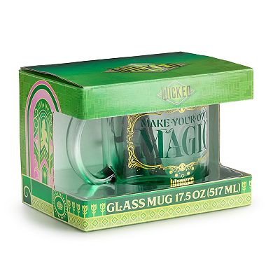 Wicked Elphaba Make Your Own Magic Boxed 17.5 oz Glass Coffee Mug