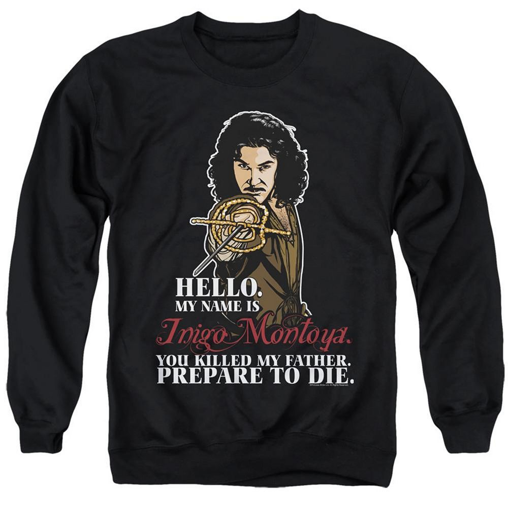 Princess Bride Hello Adult Crewneck Sweatshirt