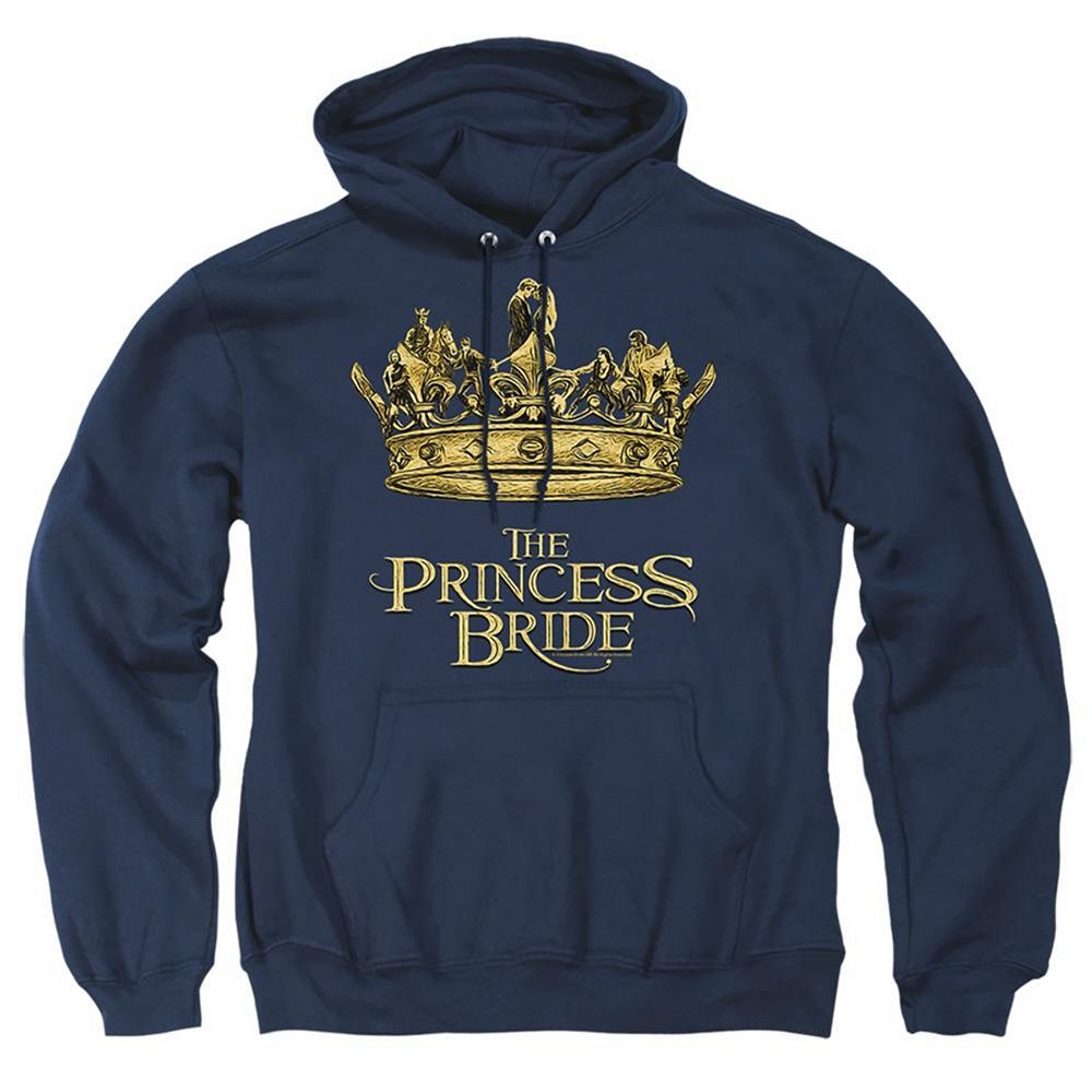Princess Bride Crown Adult Pull Over Hoodie