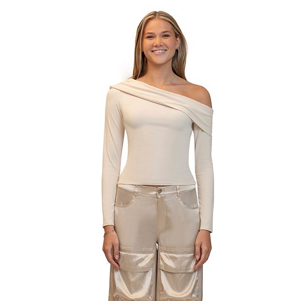 One Shoulder Shirts For Juniors