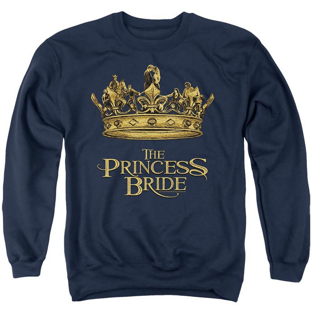 Princess Bride Crown Adult Crewneck Sweatshirt