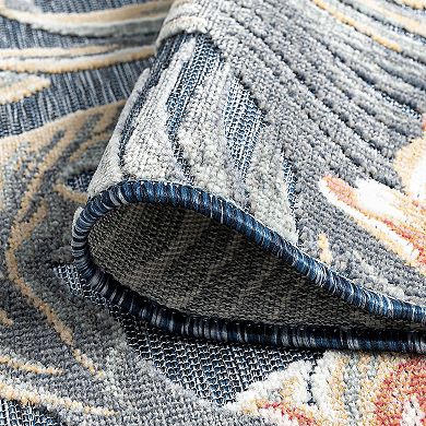 KHL Rugs Callie Transitional Blue Area Rug