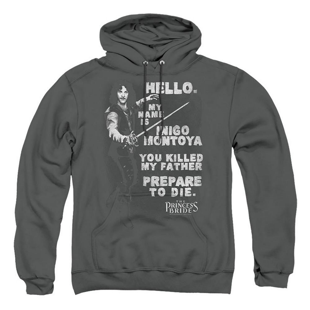 Princess Bride Hello Again Adult Pull Over Hoodie