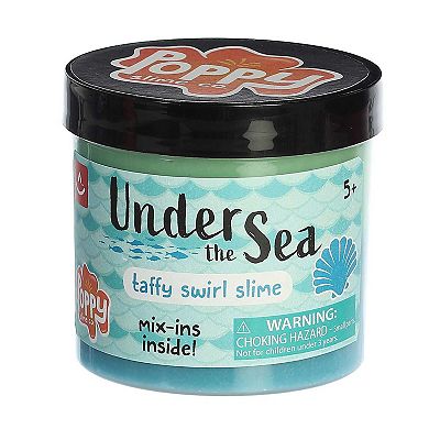 Aurora Toys Mini Green Poppy Slime Co. 11.3oz Under The Sea Slime Gooey Toy