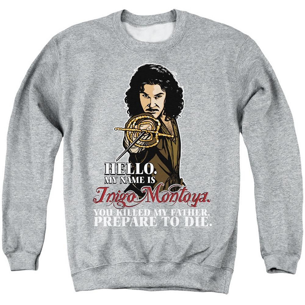 Princess Bride Hello Adult Crewneck Sweatshirt