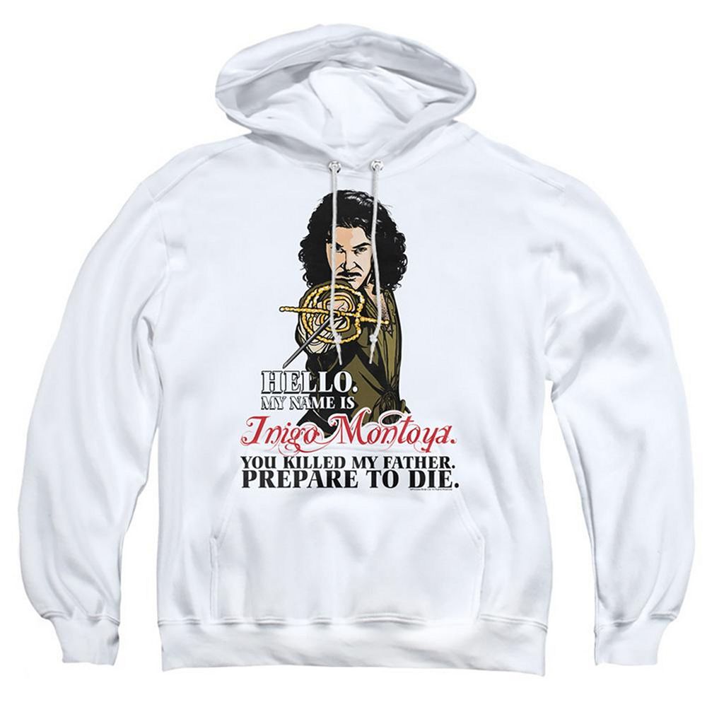 Princess Bride Hello Adult Pull Over Hoodie