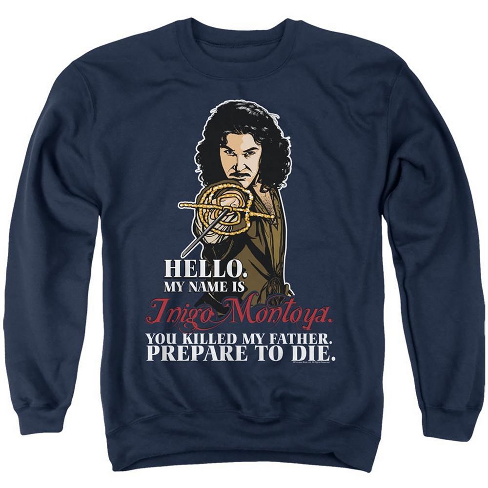 Princess Bride Hello Adult Crewneck Sweatshirt