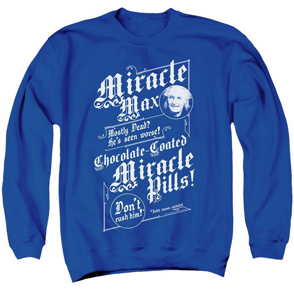 Princess Bride Miracle Max Adult Crewneck Sweatshirt