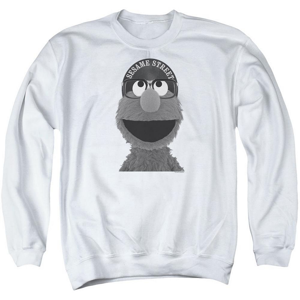 Sesame Street Elmo Lee Adult Crewneck Sweatshirt