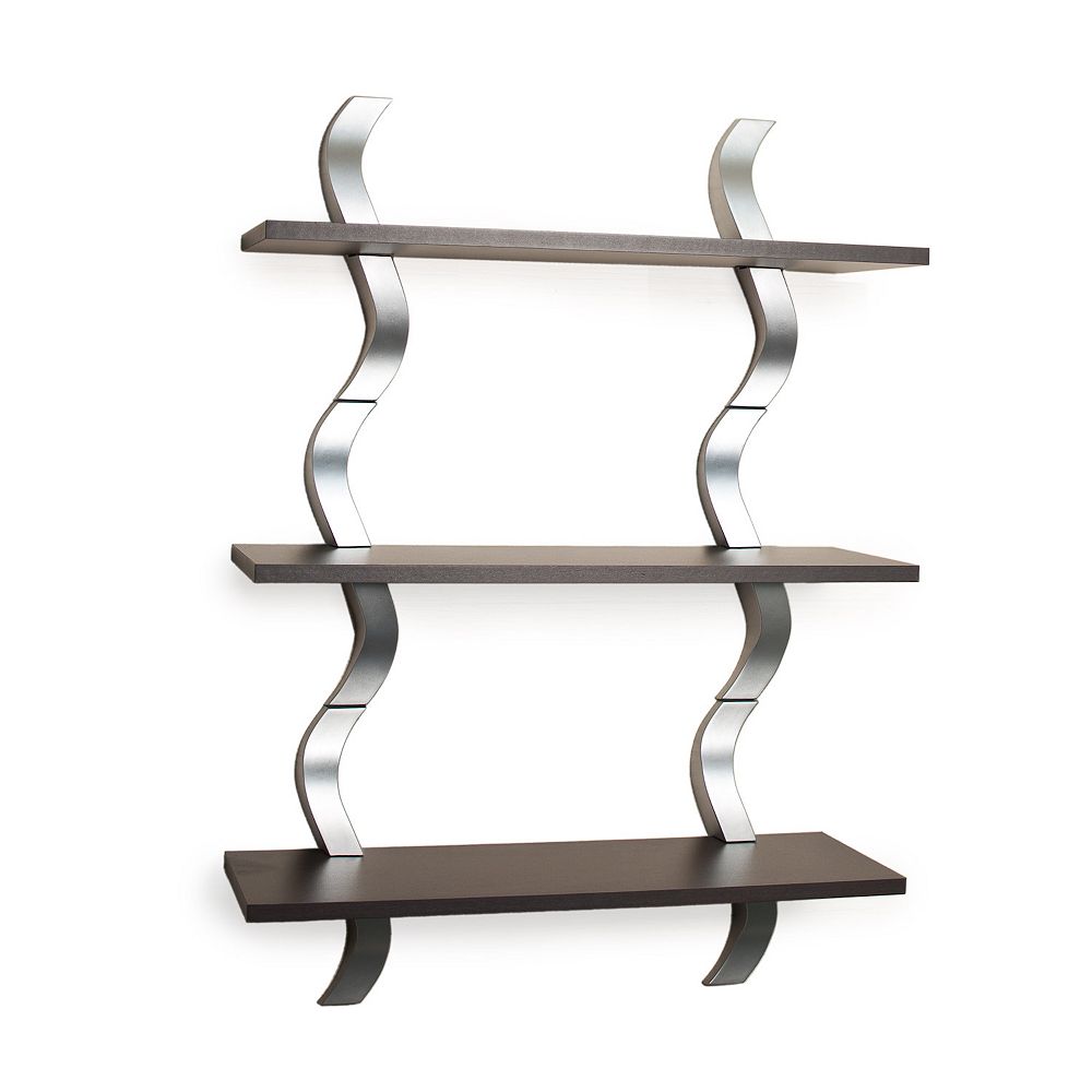 Waves 3 Level Shelving System