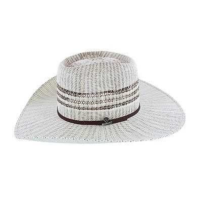 Men's Bangora Straw Cowboy Hat