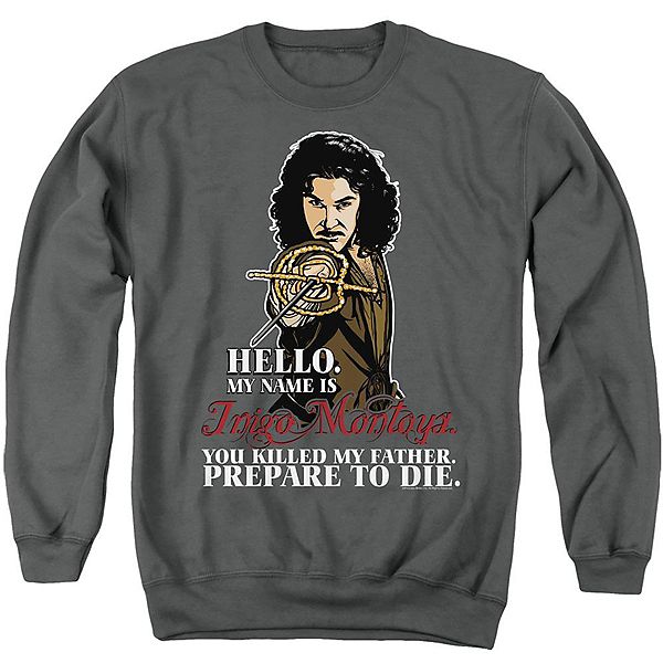Princess Bride Hello Adult Crewneck Sweatshirt