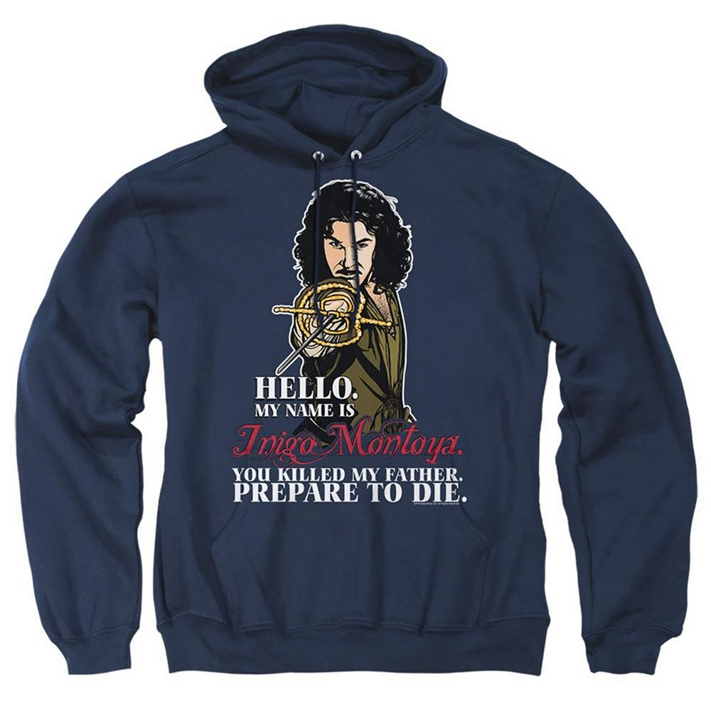 Princess Bride Hello Adult Pull Over Hoodie