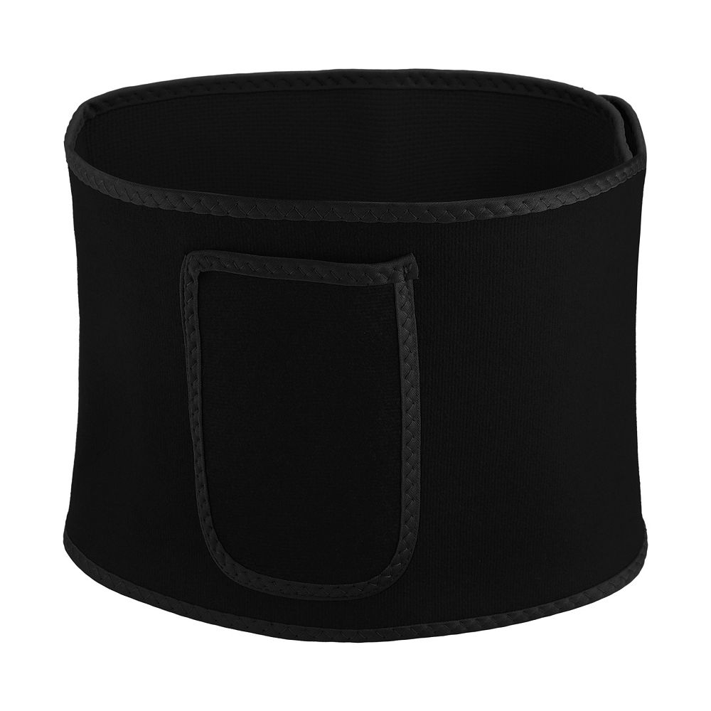 Spandex Waist Sweat Band Waist Trimmer Belt Tummy Tuck Belts Strengthen ...