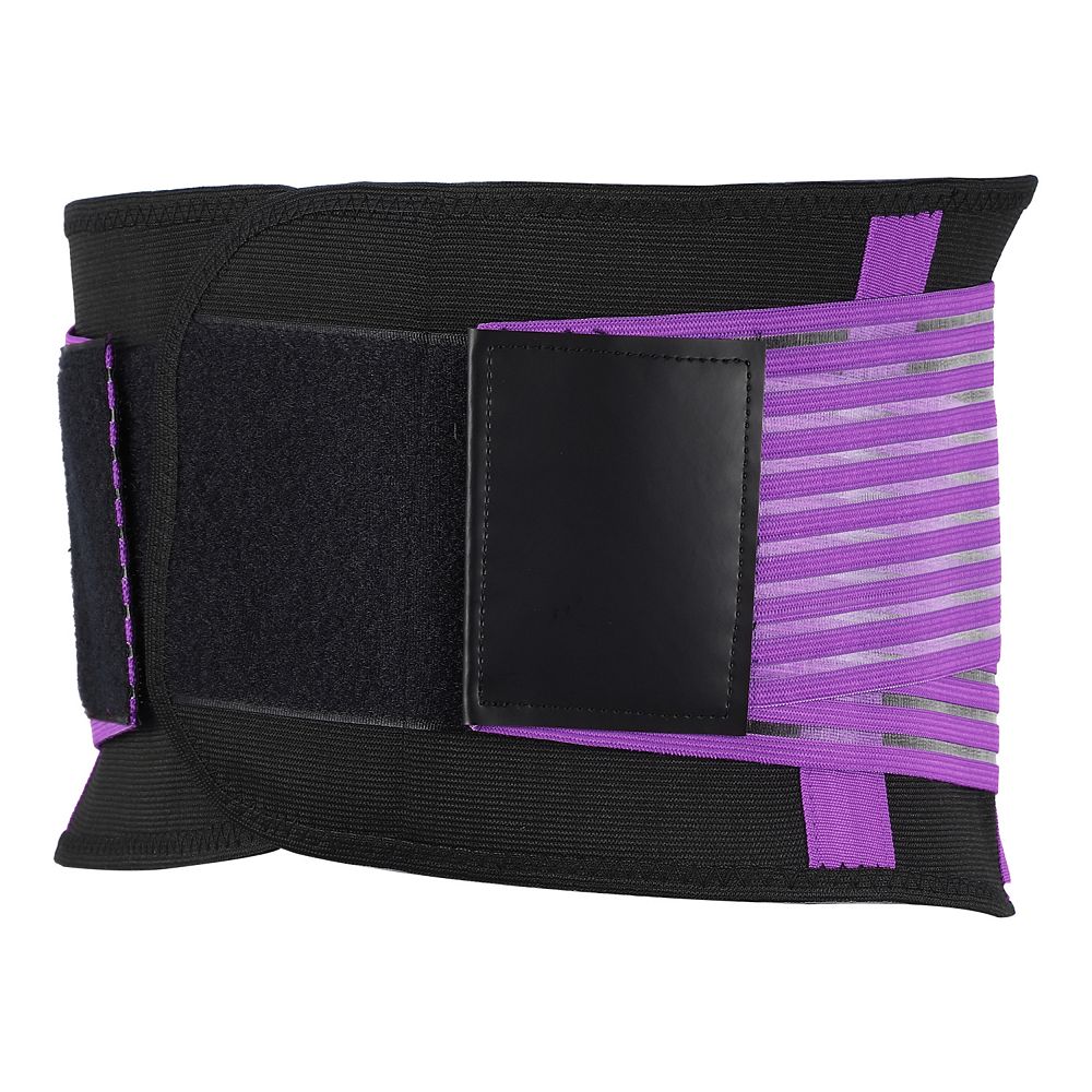 Back Brace Lumbar Support Mesh Design Adjustable Straps Lower Back ...