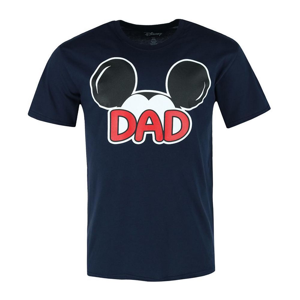 Jerry Leigh Men's Mickey Mouse Dad Family T-Shirt