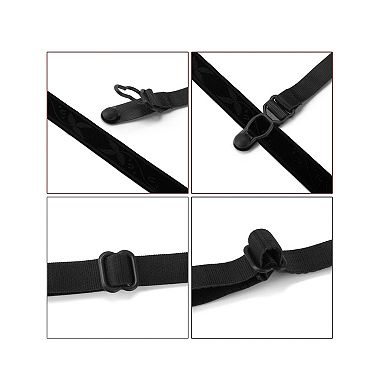 Elastic Non-slip Adjustable Bra Shoulder Strap Clips Holder For Women