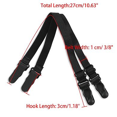 Elastic Non-slip Adjustable Bra Shoulder Strap Clips Holder For Women