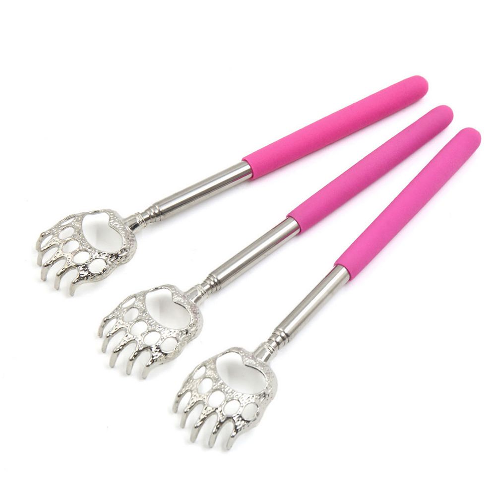 3pcs Portable Household Extendable Bear Claw Shape Back Itch Relief ...