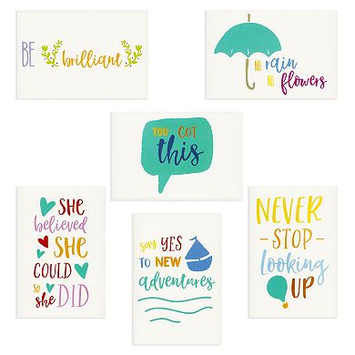 48 Count Inspirational Quote Cards And Envelopes, Kindness Gifts, 6 ...