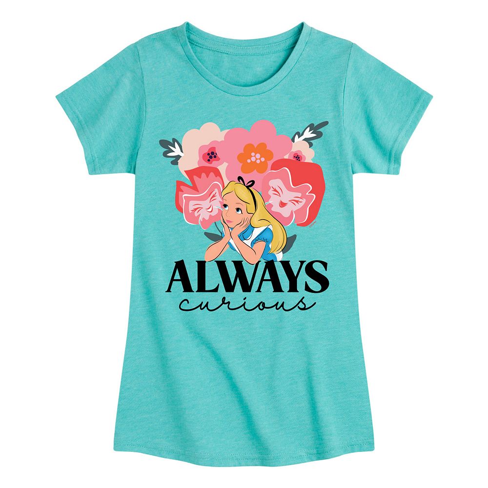 Disney's Alice in Wonderland Girls 7-16 Always Curious Graphic Tee
