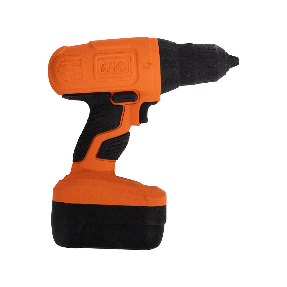 BLACK+DECKER™ 6-in. Hard Rubber Drill with Squeaker Pet Toy