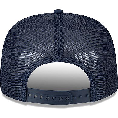 Men's New Era Navy New England Patriots Instant Replay 9FIFTY Snapback Hat