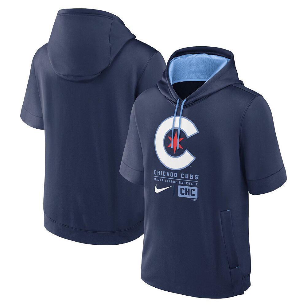 Men's Nike Navy Chicago Cubs City Connect Color Block Short Sleeve ...