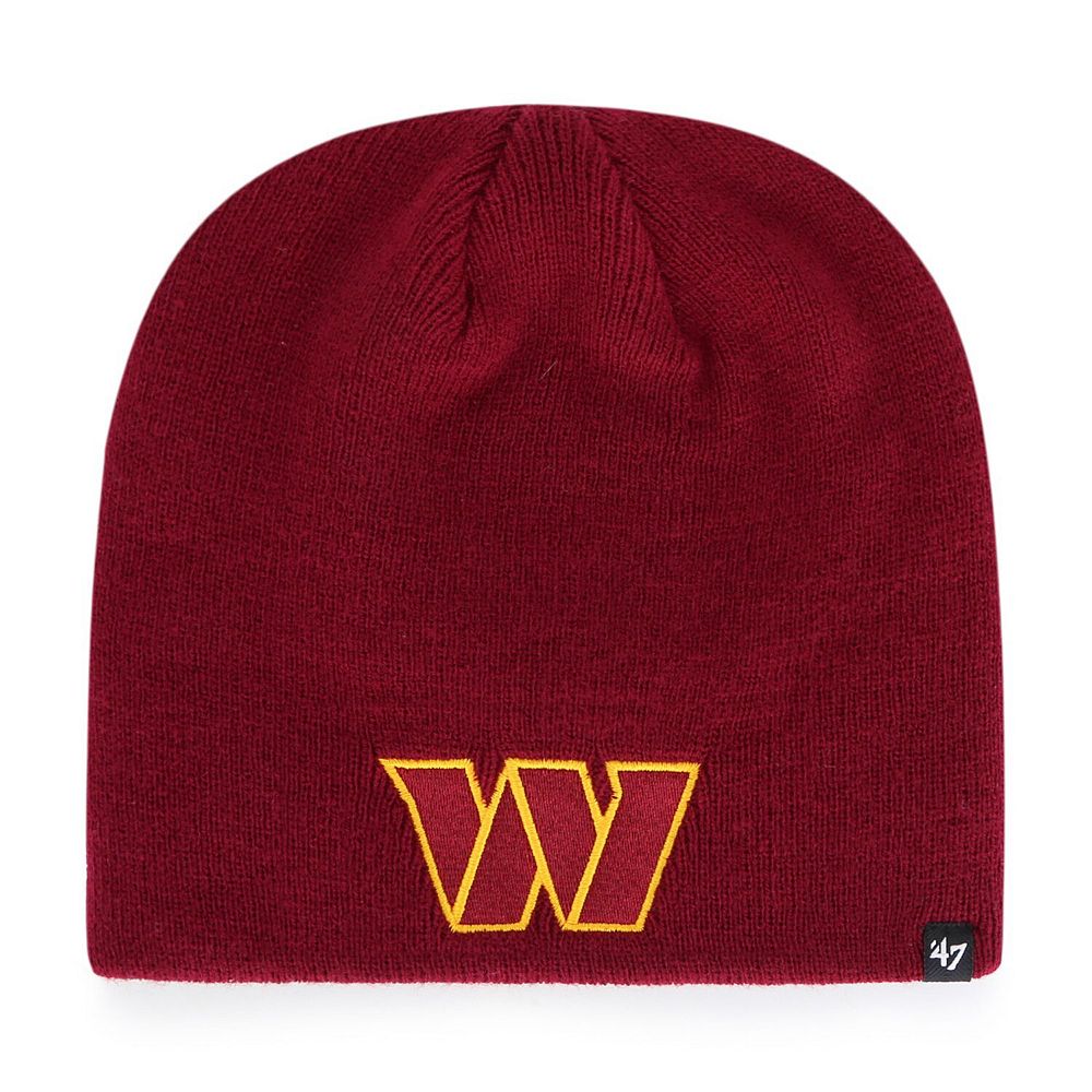 Men's '47 Burgundy Washington Commanders Primary Beanie