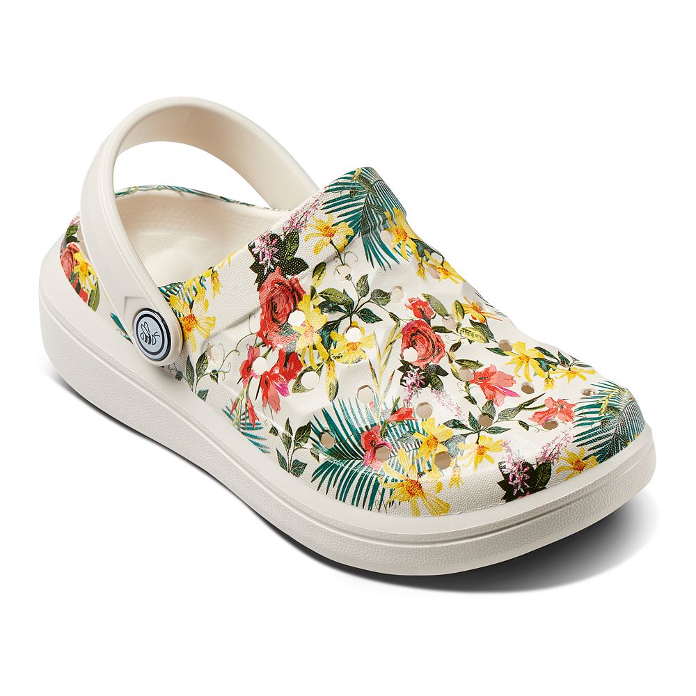 Joybees Varsity Kids Printed Clogs