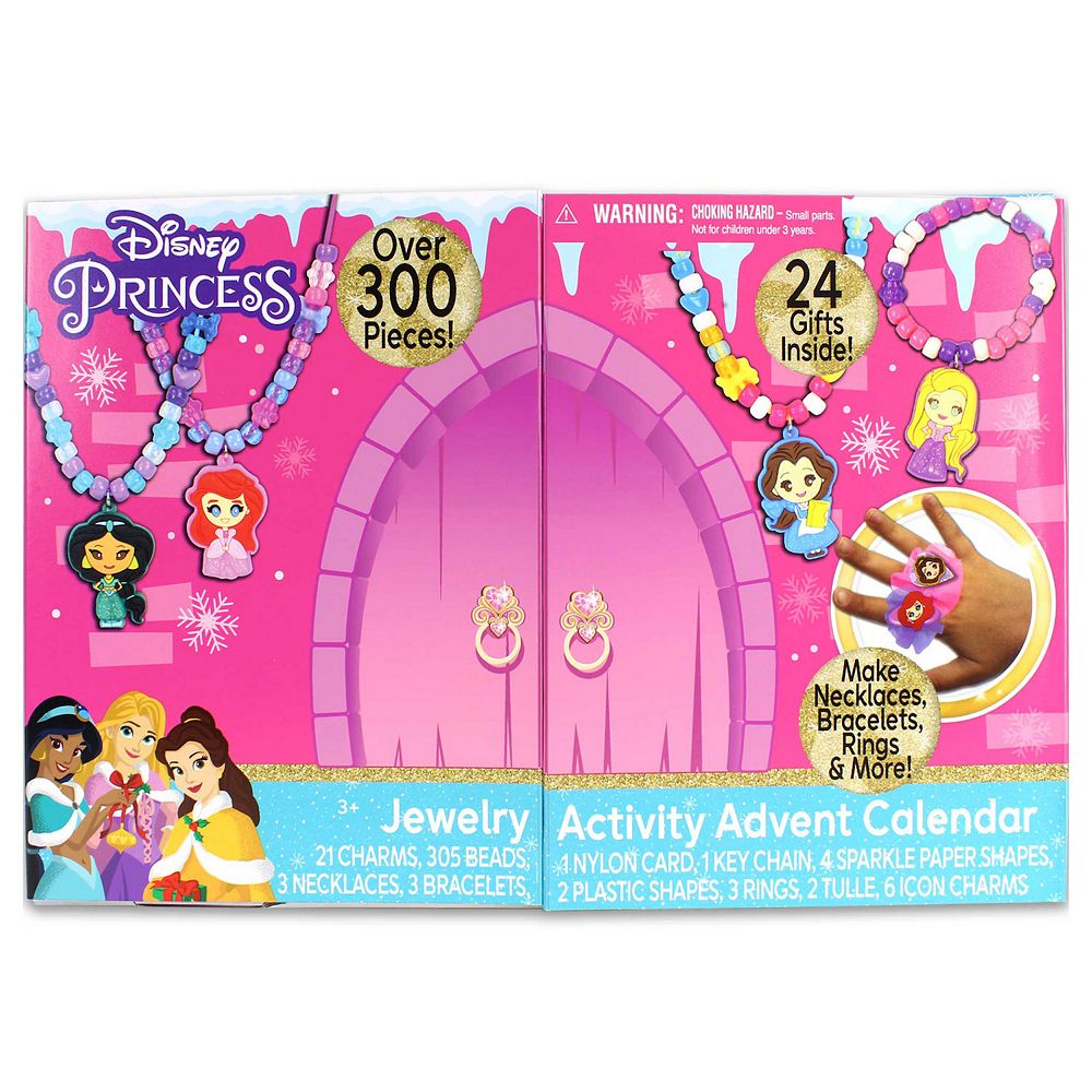 Disney Princess Jewelry Activity Advent Calendar