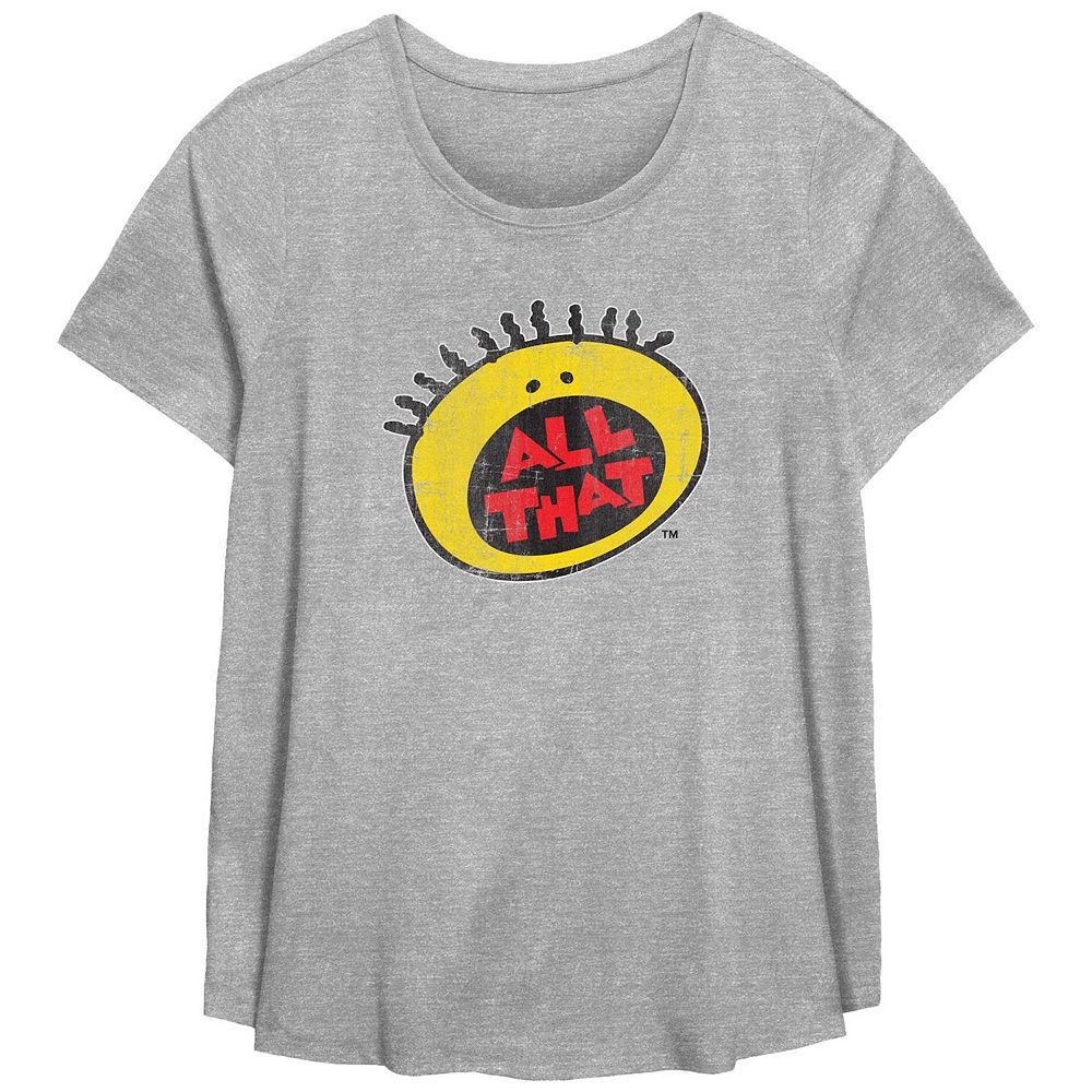 Plus Size Nickelodeon All That Logo Graphic Tee
