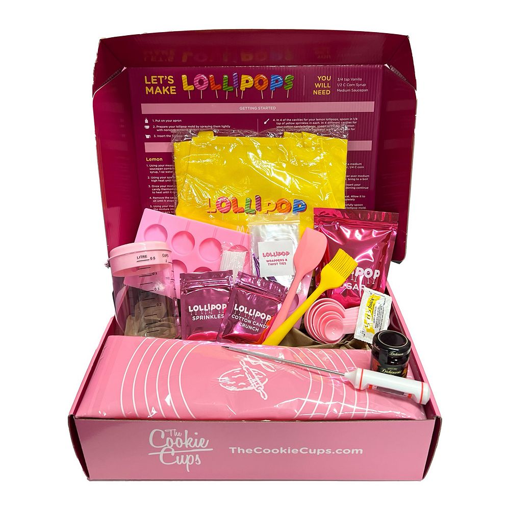 The Cookie Cups Lollipop Making Kit