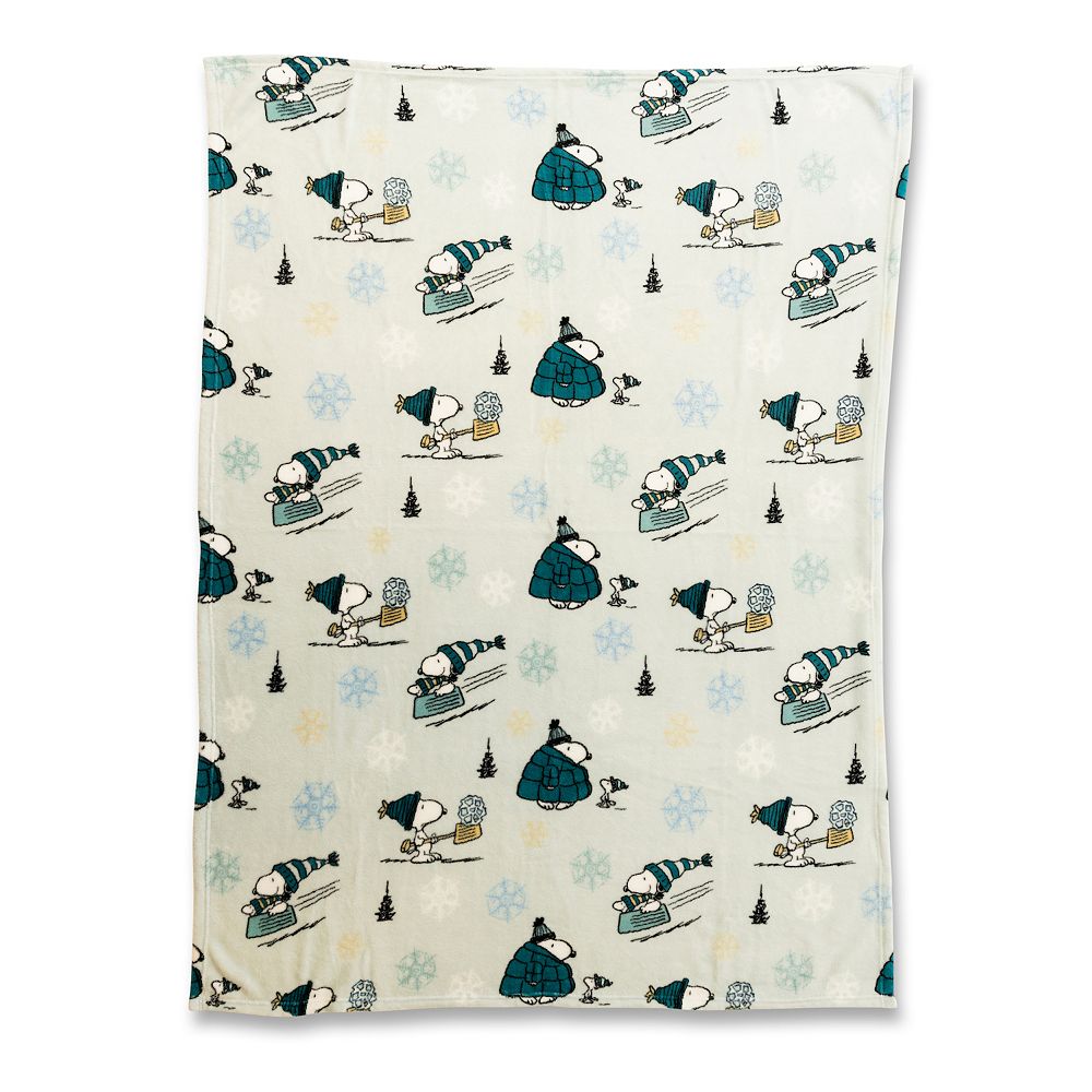 Peanuts Carol of Bells Throw Blanket