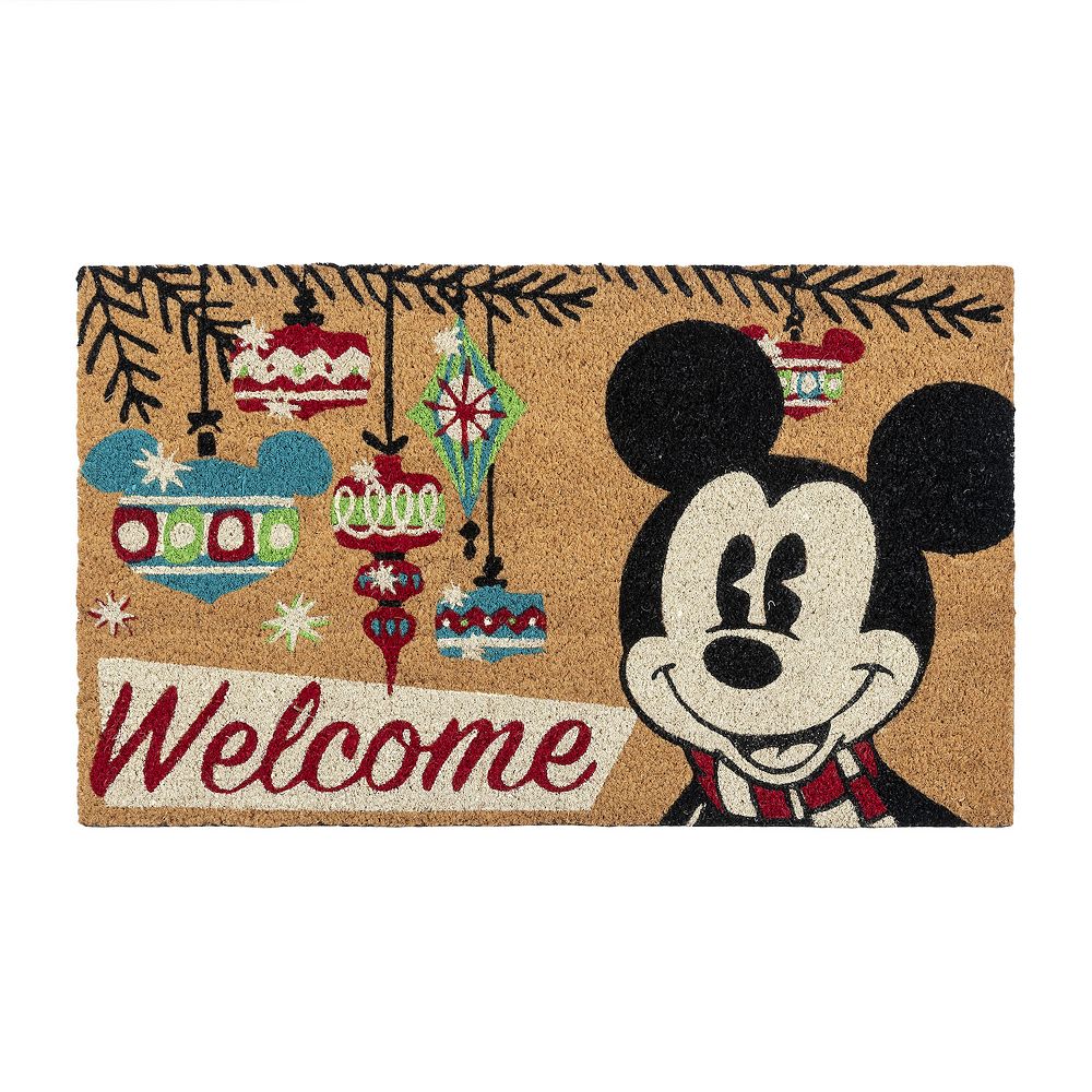 Disney's Mickey Mouse Holiday Welcome Mat