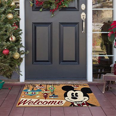 Disney's Mickey Mouse Holiday Welcome Mat