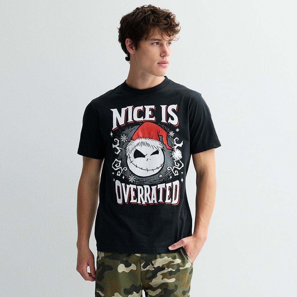 Men's Disney's The Nightmare Before Christmas Jack Skellington Nice Is ...