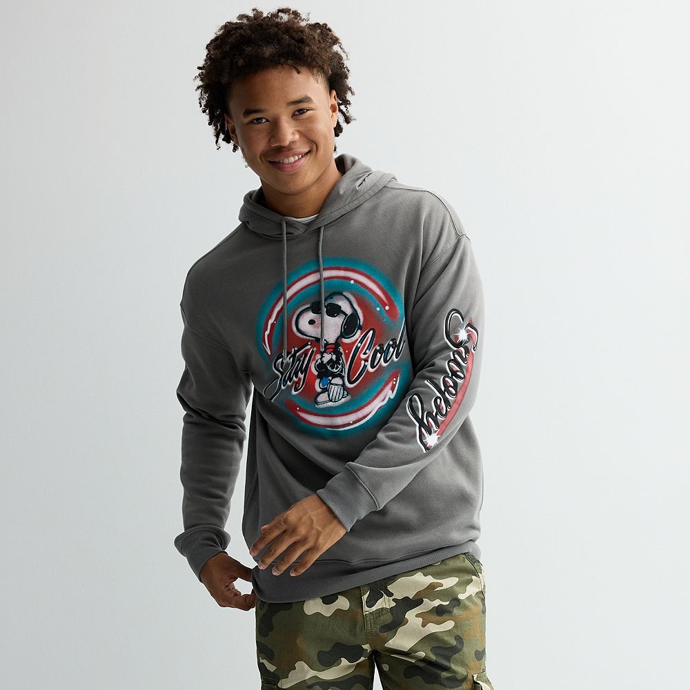 Men's Peanuts "Stay Cool" Graphic Hoodie