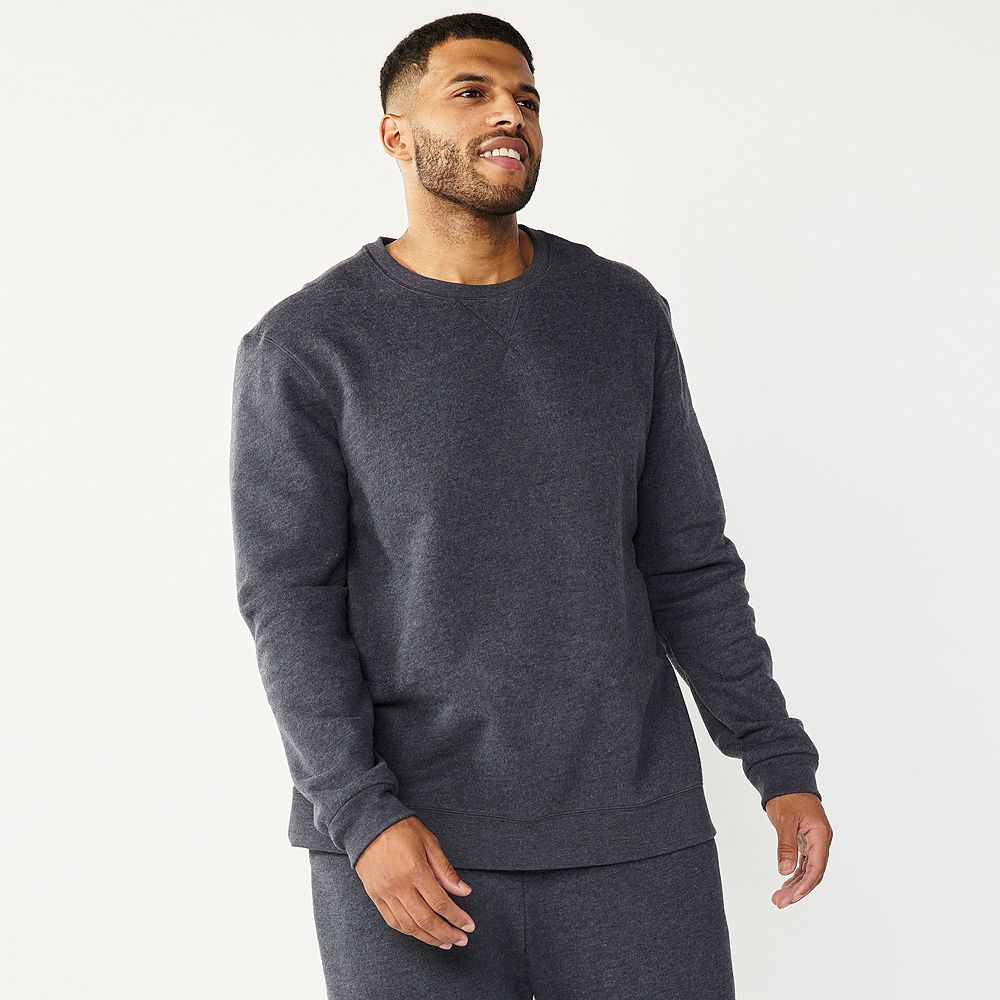 Big & Tall Tek Gear® Ultra Soft Crew Sweatshirt