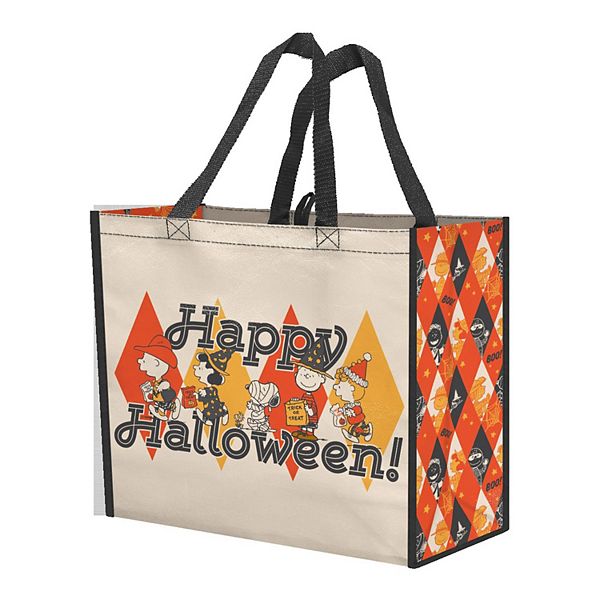 Peanuts XL Happy Halloween Reusable Tote Bag