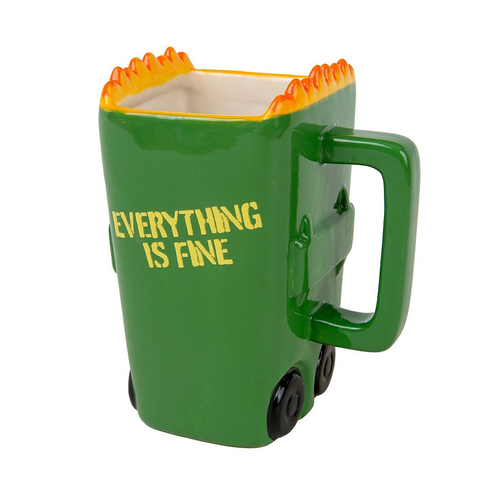 Dumpster Fire Coffee Mug