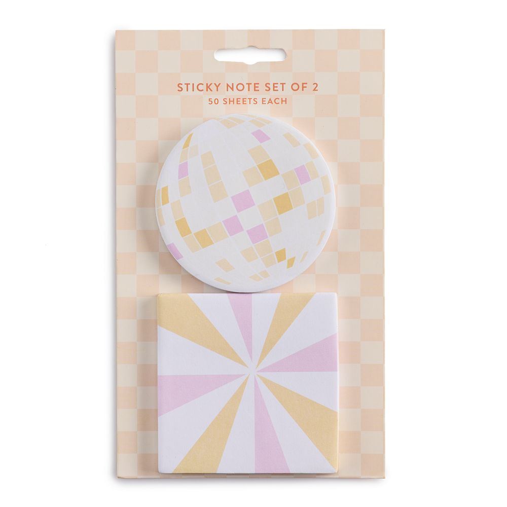 Fringe Studio 2-Pack Disco Sticky Notes Set